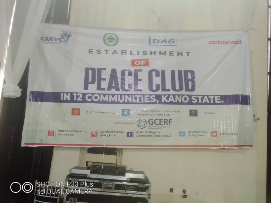 Establishment of Peace Clubs in Junior Sec Schools Catalyst to ...