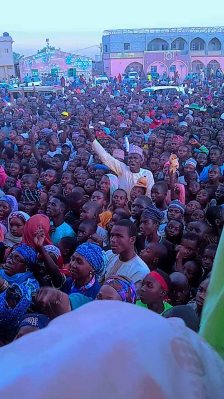 Sha’aban Ibrahim Sharada Takes Campaign to Kano South with a Bang