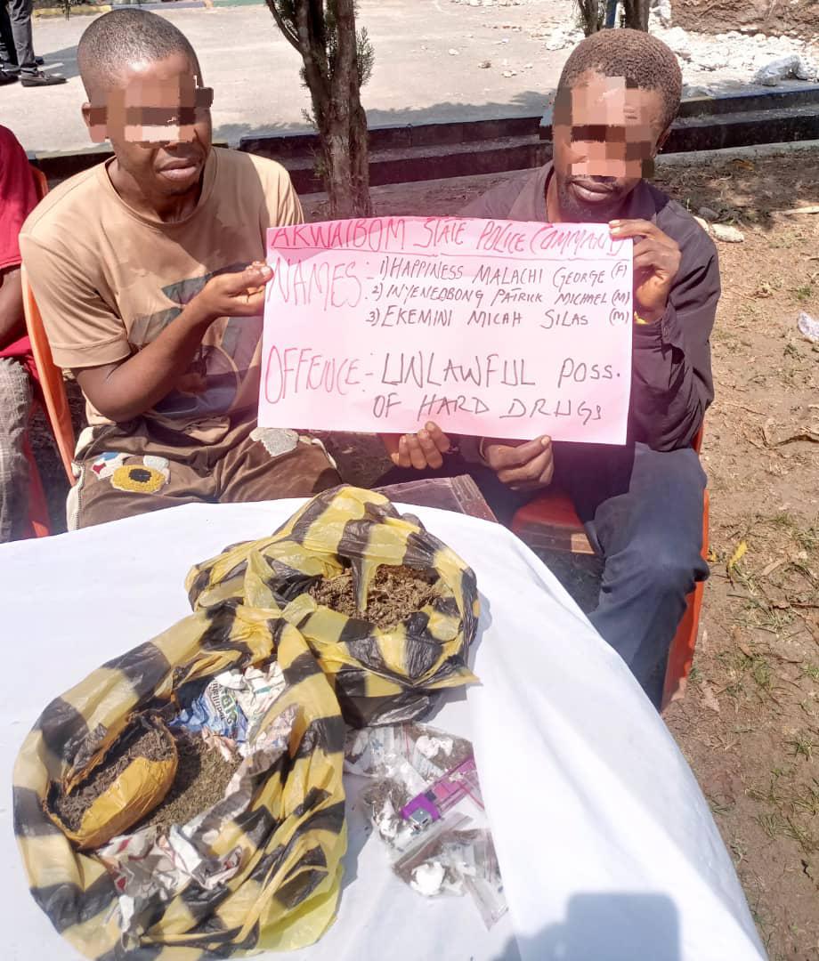 Akwa Ibom Police Command Apprehend Suspects , Declares War on Crime
