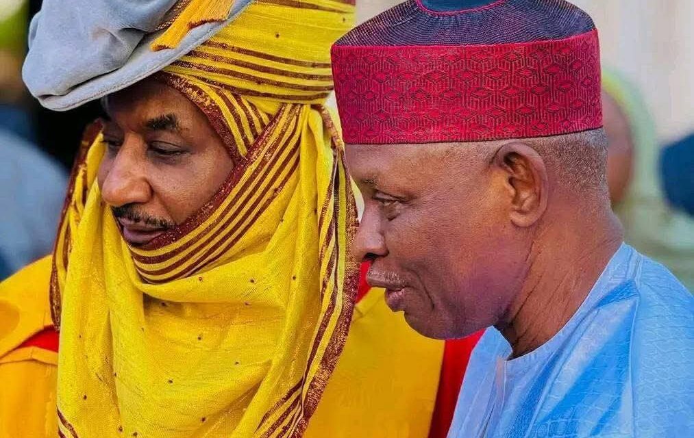 Gov. Yusuf Celebrates Emir Sanusi, Announces Partnership with ...